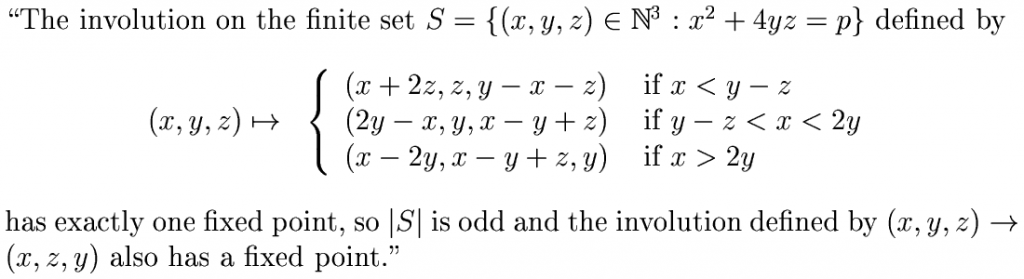 Involutions on a finite set | Complex Projective 4-Space